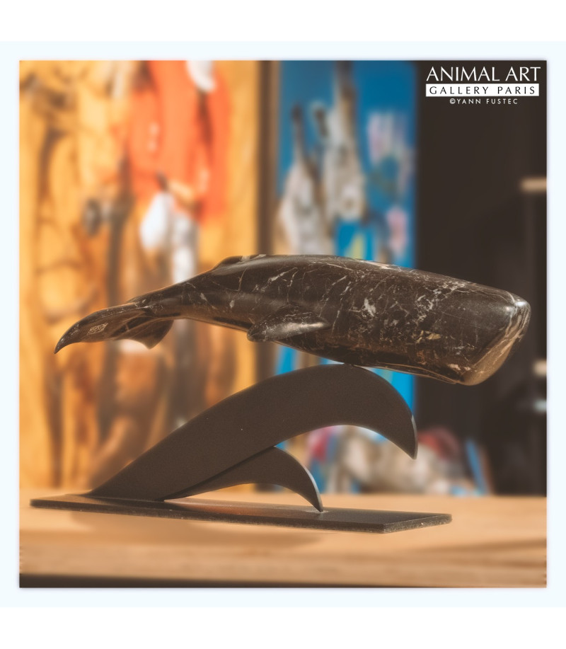 Sculpture | Cachalot | Yann Fustec | Animal-Art-Gallery-Paris