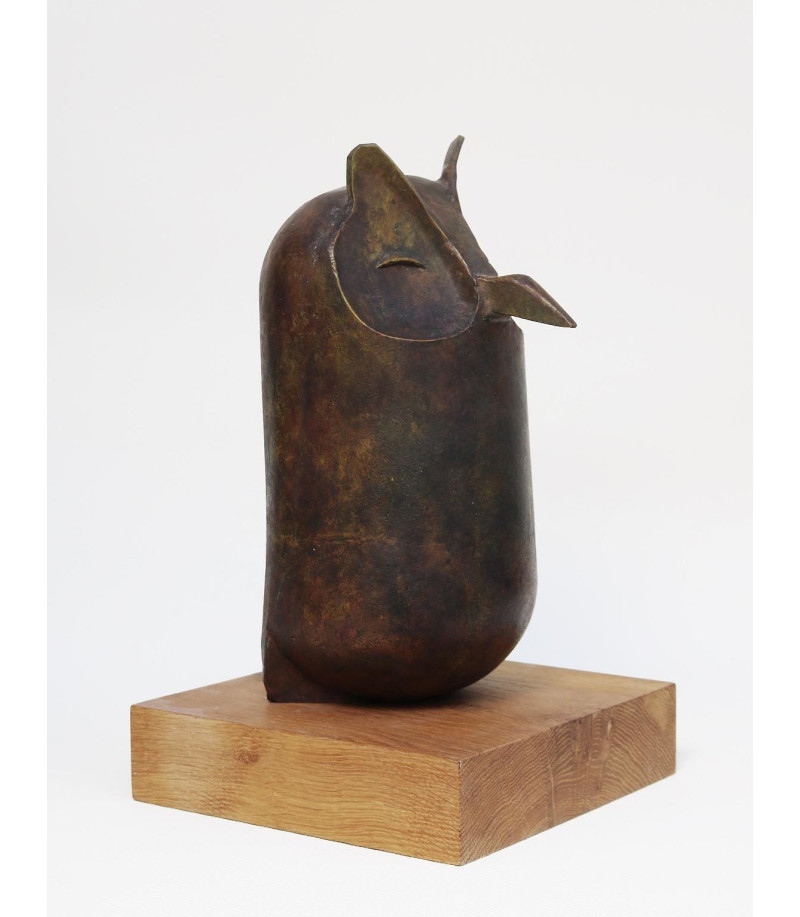 Sculpture | Hibou (bronze) | Alexander Strelkov | Animal-Art-Gallery-Paris