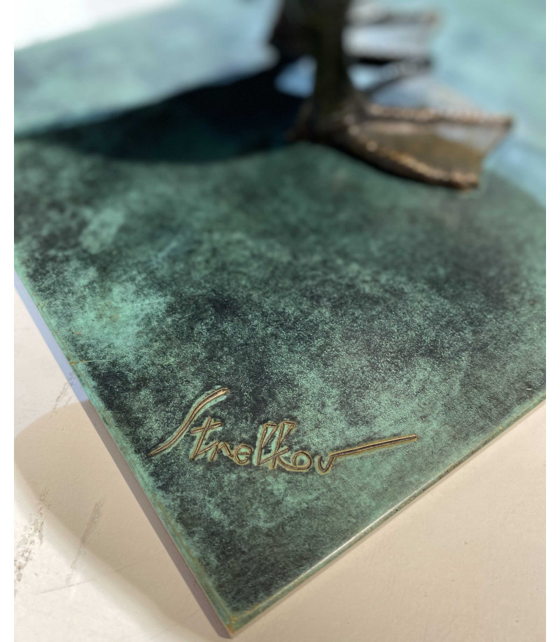 Sculpture | Le canard | Alexander Strelkov | Animal-Art-Gallery-Paris