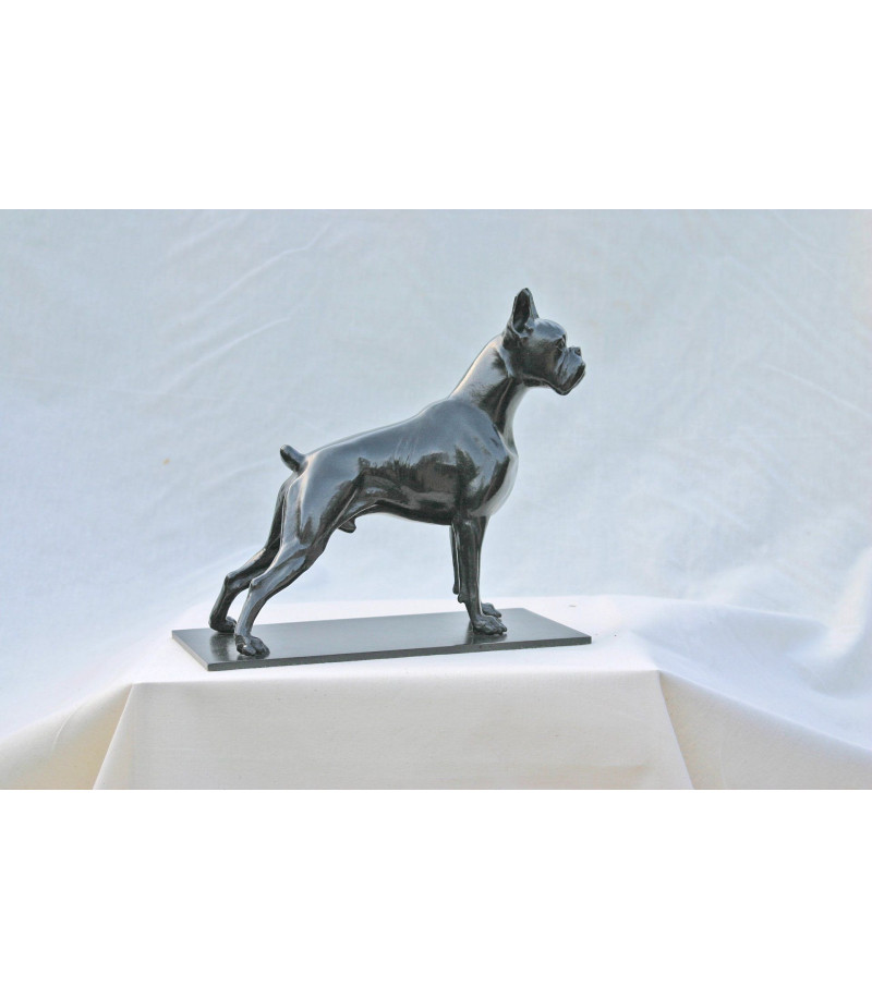 Sculpture | Le boxer | Alexander Strelkov | Animal-Art-Gallery-Paris