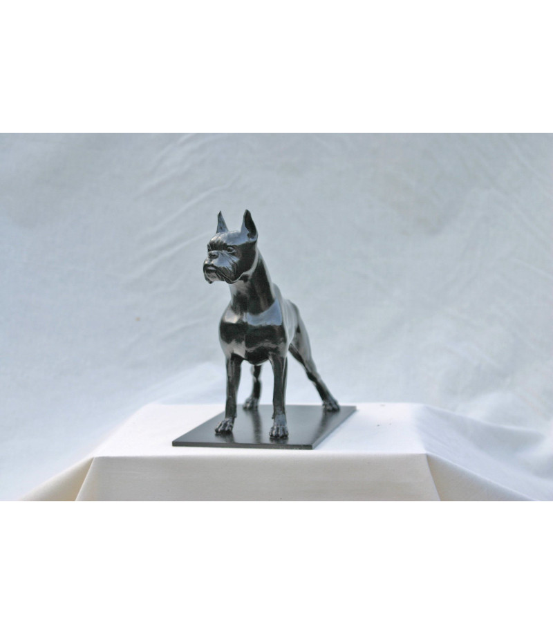 Sculpture | Le boxer | Alexander Strelkov | Animal-Art-Gallery-Paris