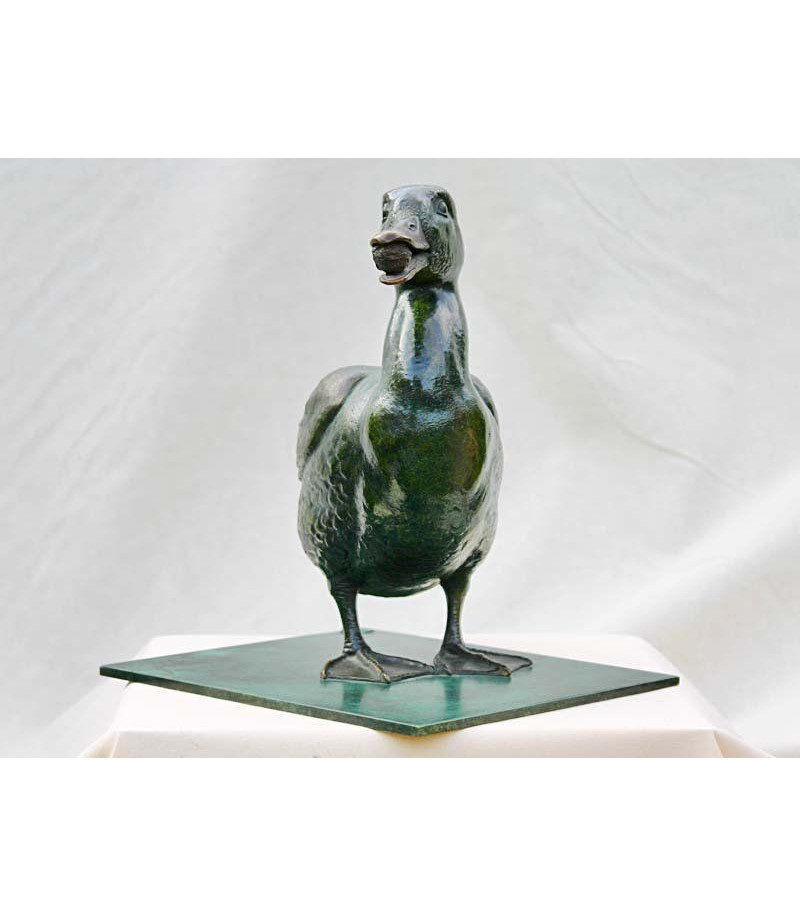 Sculpture | Le canard | Alexander Strelkov | Animal-Art-Gallery-Paris