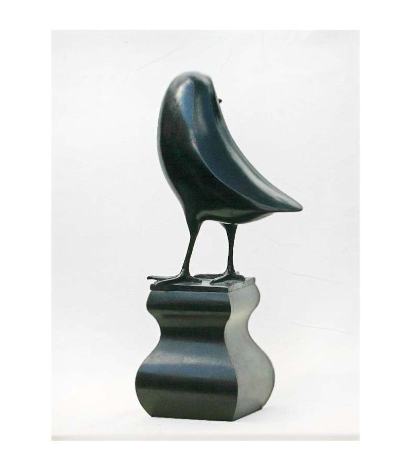 Sculpture | Rouge-gorge | Alexander Strelkov |Animal-Art-Gallery-Paris
