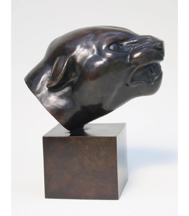 Sculpture | Le portrait de panthère | Alexander Strelkov | Animal-Art ...