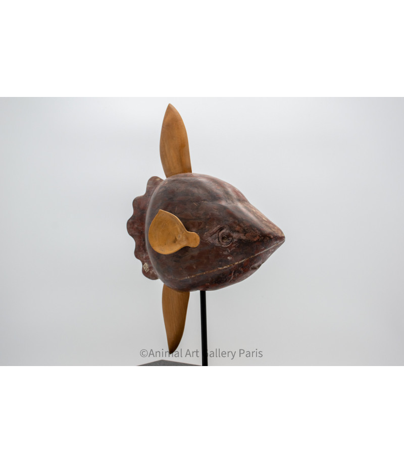 Sculpture | Poisson-lune | Yann Fustec | Animal-Art-Gallery-Paris