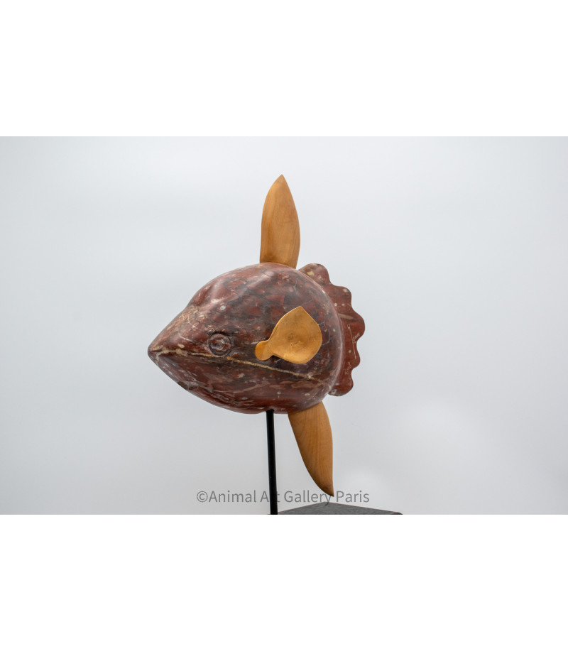 Sculpture | Poisson-lune | Yann Fustec | Animal-Art-Gallery-Paris