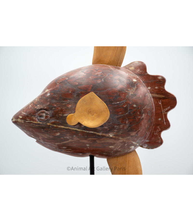 Sculpture | Poisson-lune | Yann Fustec | Animal-Art-Gallery-Paris
