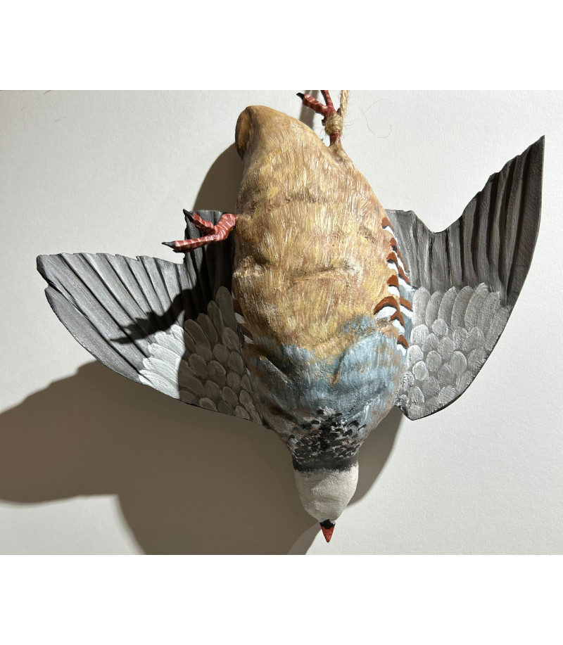 Sculpture | Perdrix rouge | Joachim Belmas | Animal-Art-Gallery-Paris