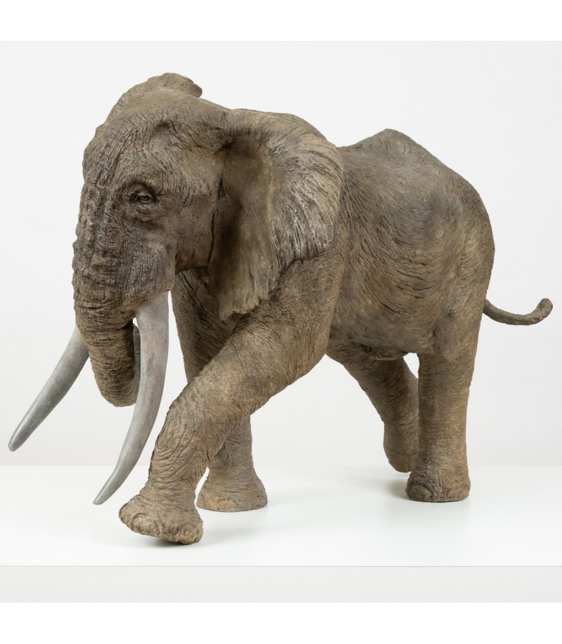 Sculpture animalière en bronze | Eléphant d'Afrique | Tembo | Tania ...