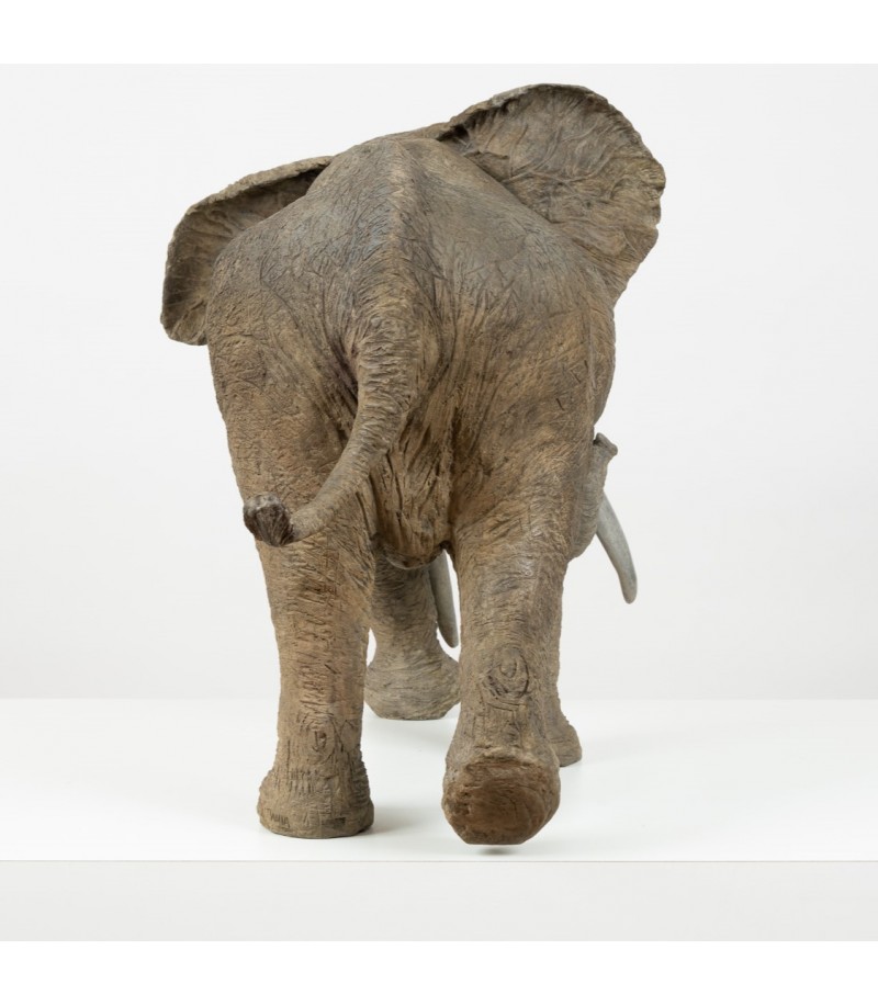 Sculpture animalière en bronze | Eléphant d'Afrique | Tembo | Tania ...