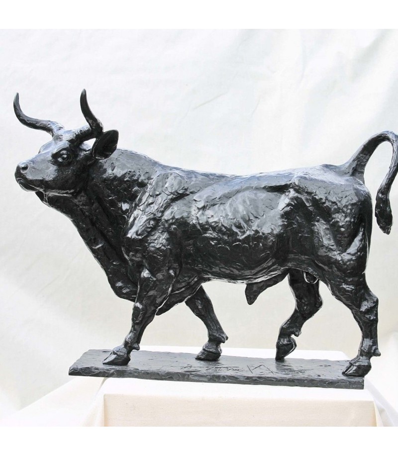 Sculpture | Le taureau | Alexander Strelkov | Animal-Art-Gallery-Paris