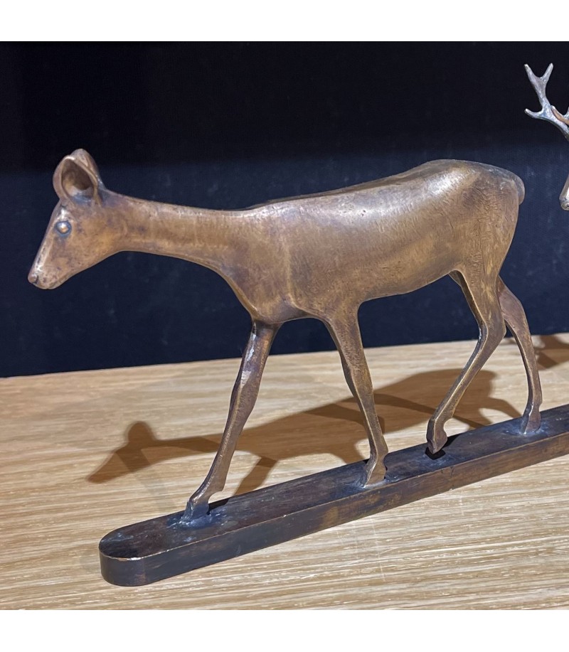 Sculpture | Brocard, chevreuil, chevrette | Alexander Strelkov | Animal ...