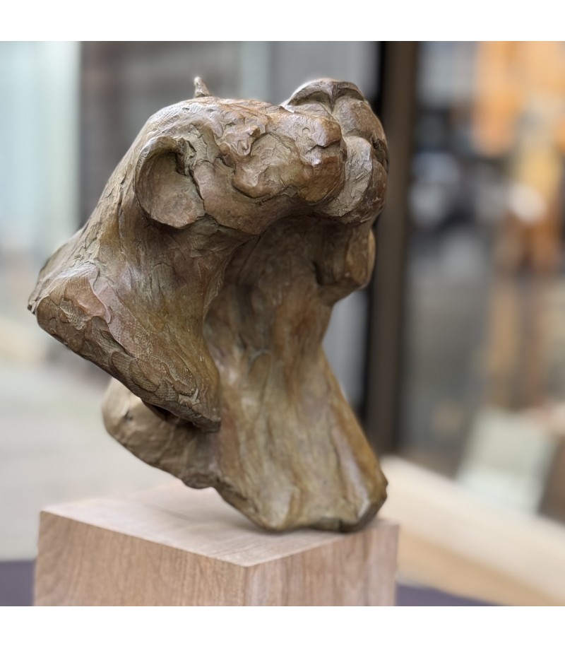 Sculpture animalière en bronze | Barbouille (lionne, lionceau) | Jean ...